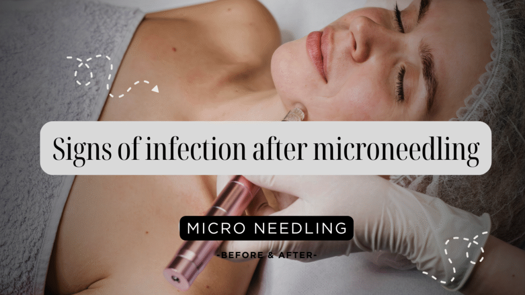 Signs of infection after microneedling - https ...